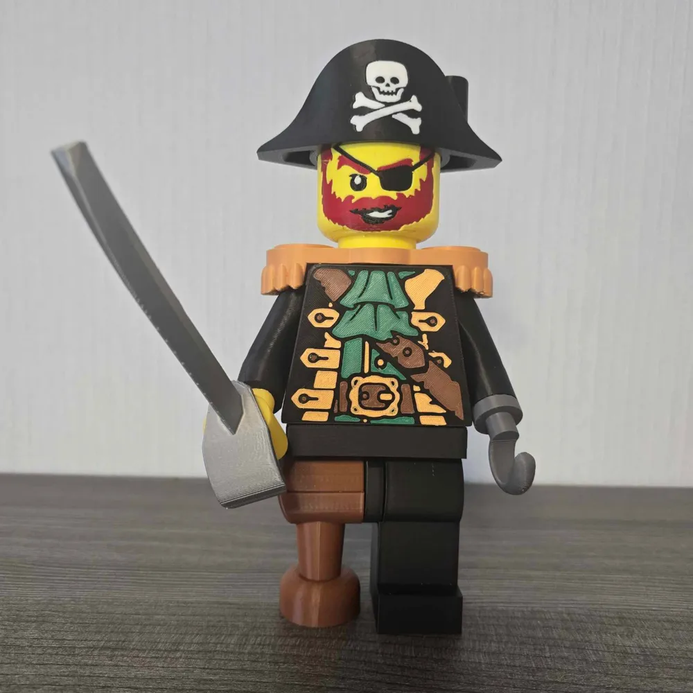 Big Brick * Captain Redbeard (2020 Version) * 500% by ...