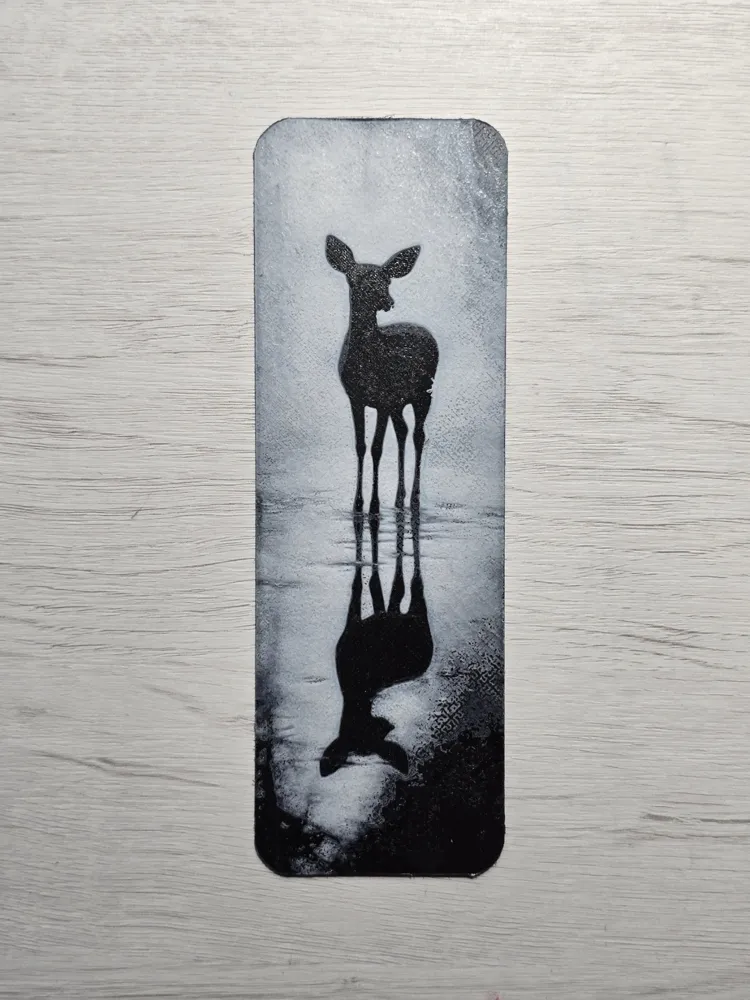 Deer Bambi Bookmark - Free 3D Print Model - MakerWorld
