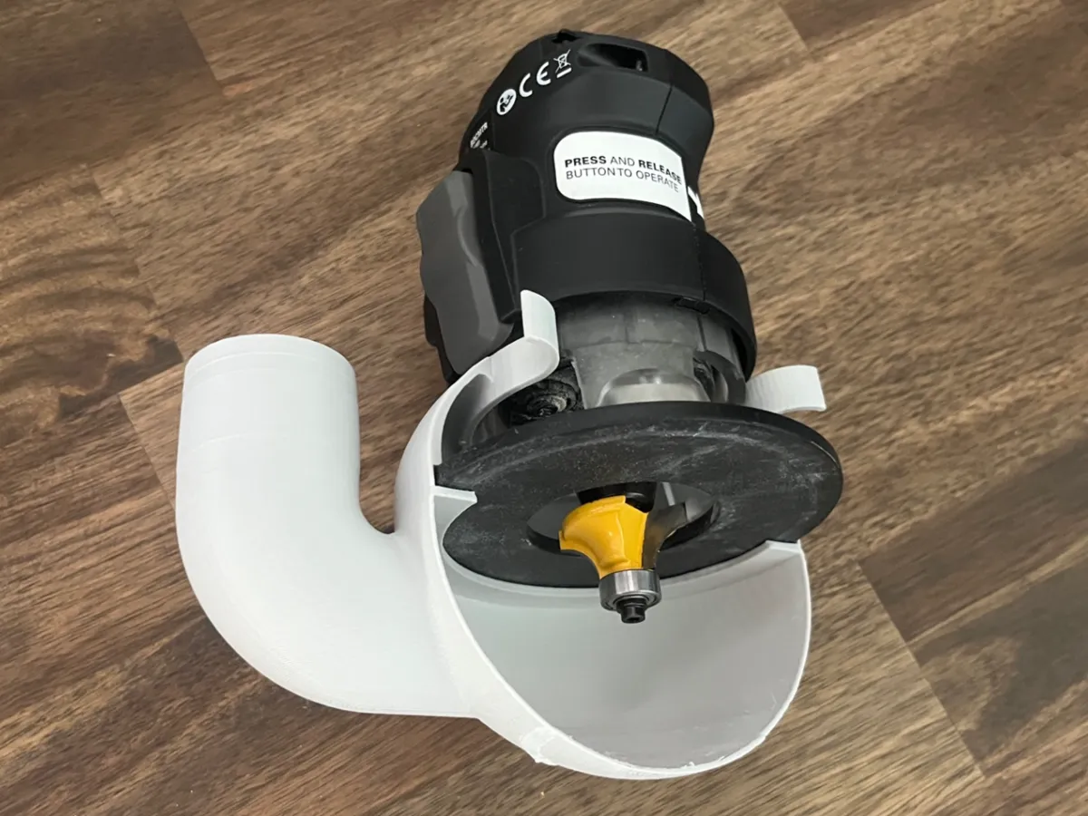 Black&Decker Matrix router dust collection - Free 3D Print Model ...