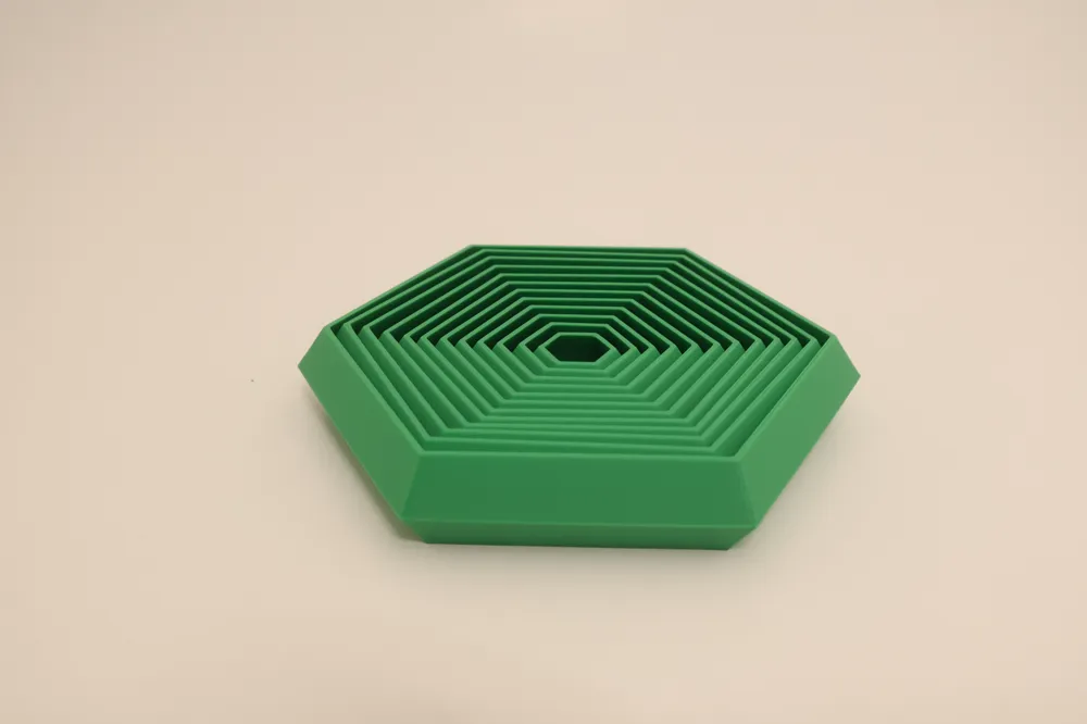 Collapsible Hexagon Fidget - Simple - Free 3D Print Model - MakerWorld
