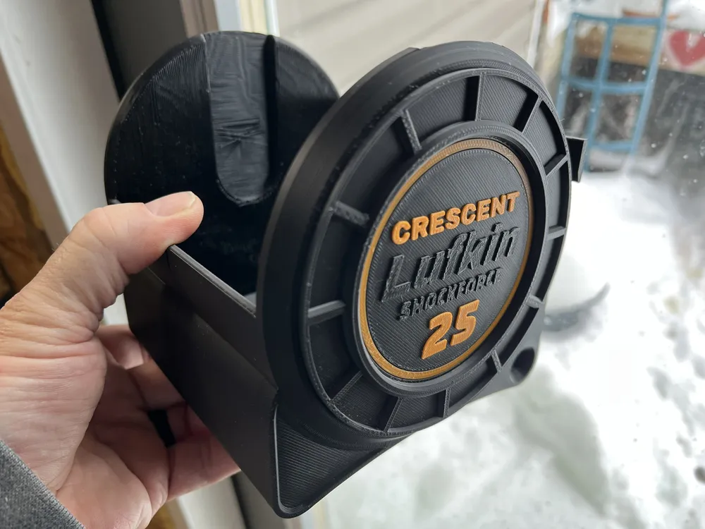 Lufkin Tape Measure Toilet Paper Holder - Free 3D Print Model - MakerWorld