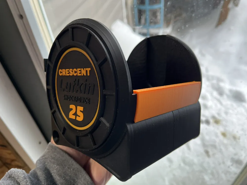 Lufkin Tape Measure Toilet Paper Holder - Free 3D Print Model - MakerWorld