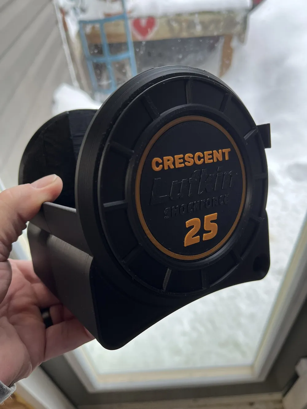 Lufkin Tape Measure Toilet Paper Holder - Free 3D Print Model - MakerWorld