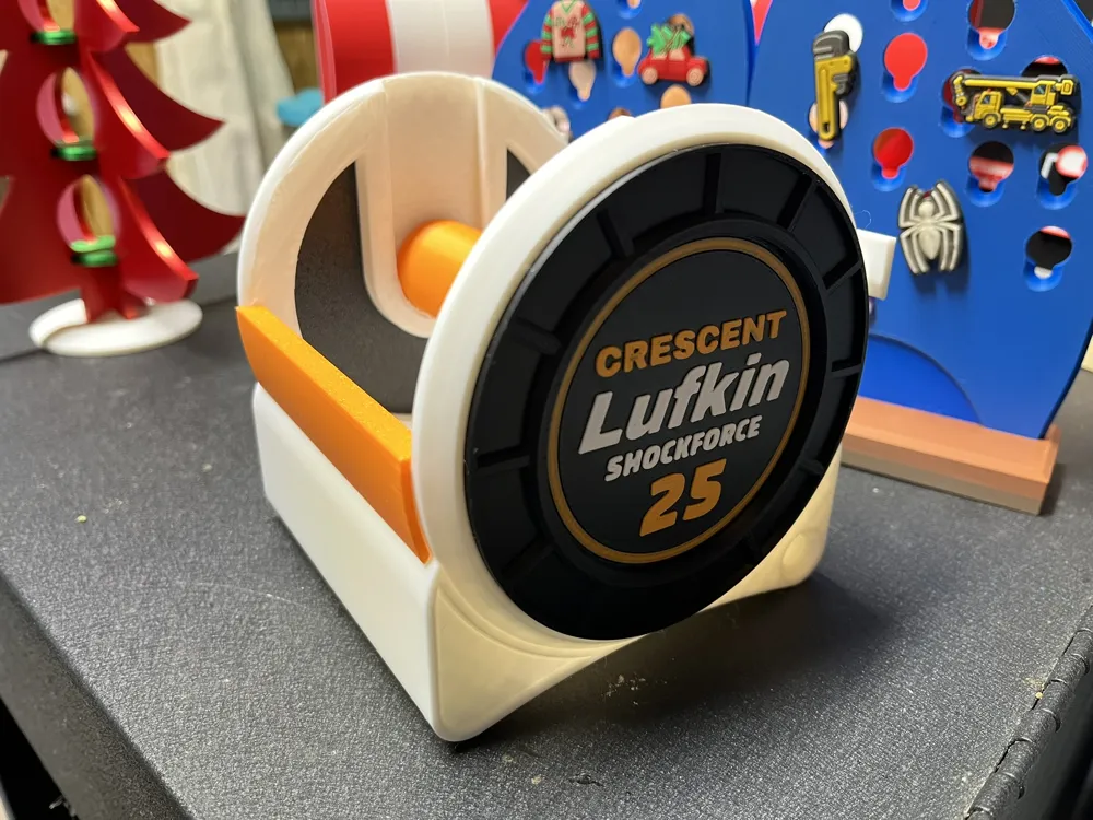 Lufkin Tape Measure Toilet Paper Holder - Free 3D Print Model - MakerWorld