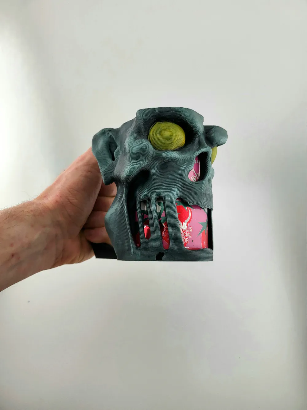 zombie cup holder mug soda drink by Mad power MakerWorld: Download Free ...