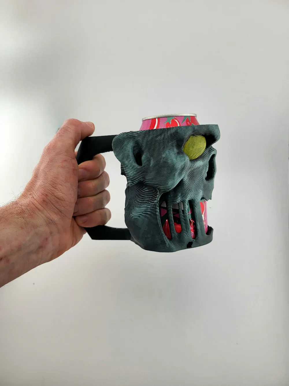 zombie cup holder mug soda drink by Mad power MakerWorld: Download Free ...