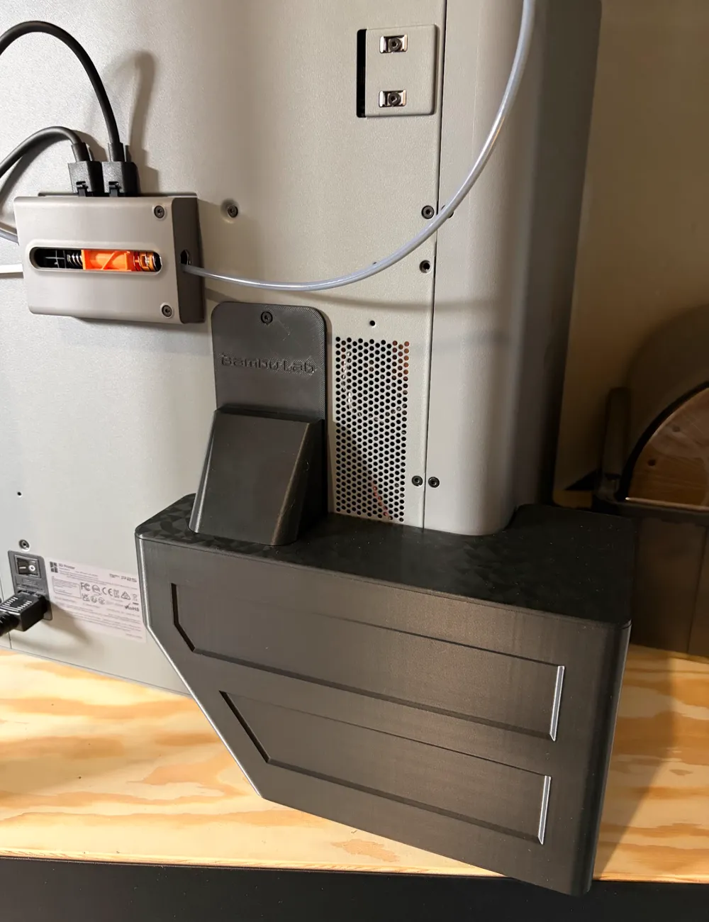 P2S/P1S/X1C Poop Chute with Cover XXL - Free 3D Print Model - MakerWorld