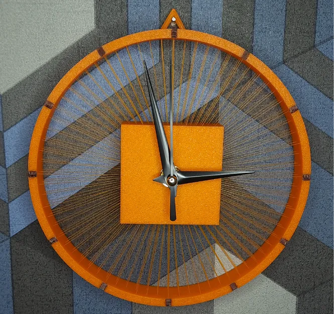 String Clock by Arasaka.inc - MakerWorld