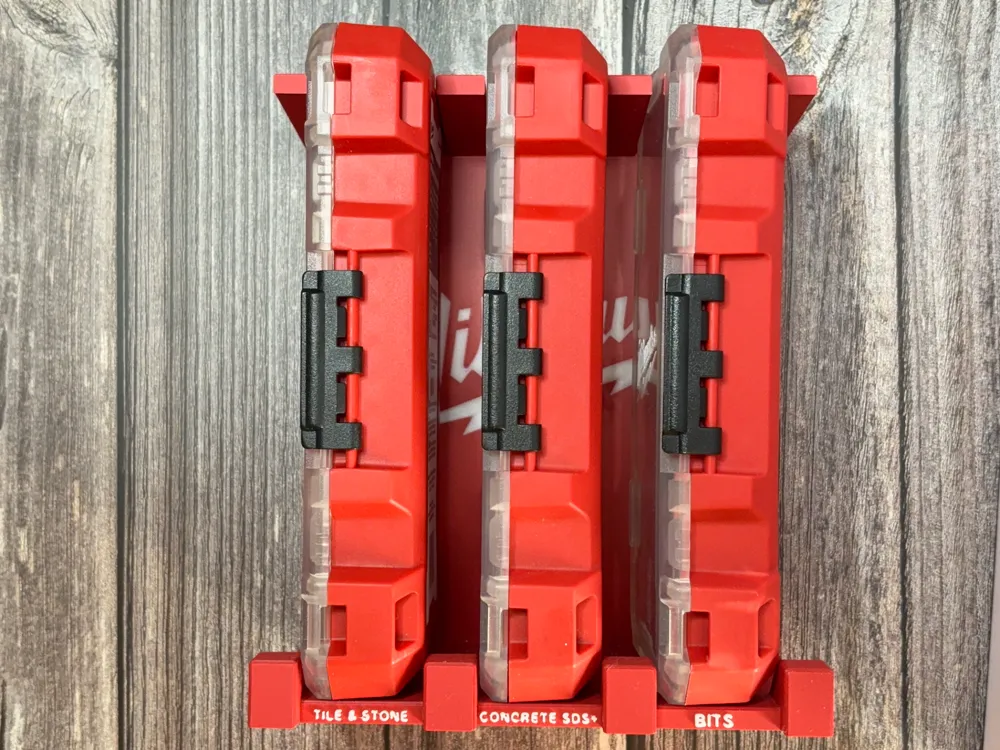 Milwaukee Packout Bit Case Wall Storage New Style by RHM 3D MakerWorld ...