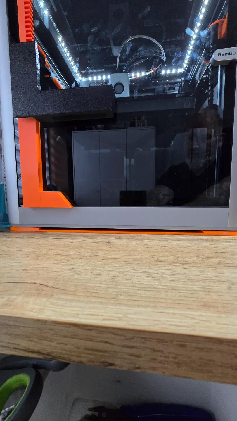 Bambu Lab X1 , P1 under Printer Build Plate Holder by 3DMetalCave ...