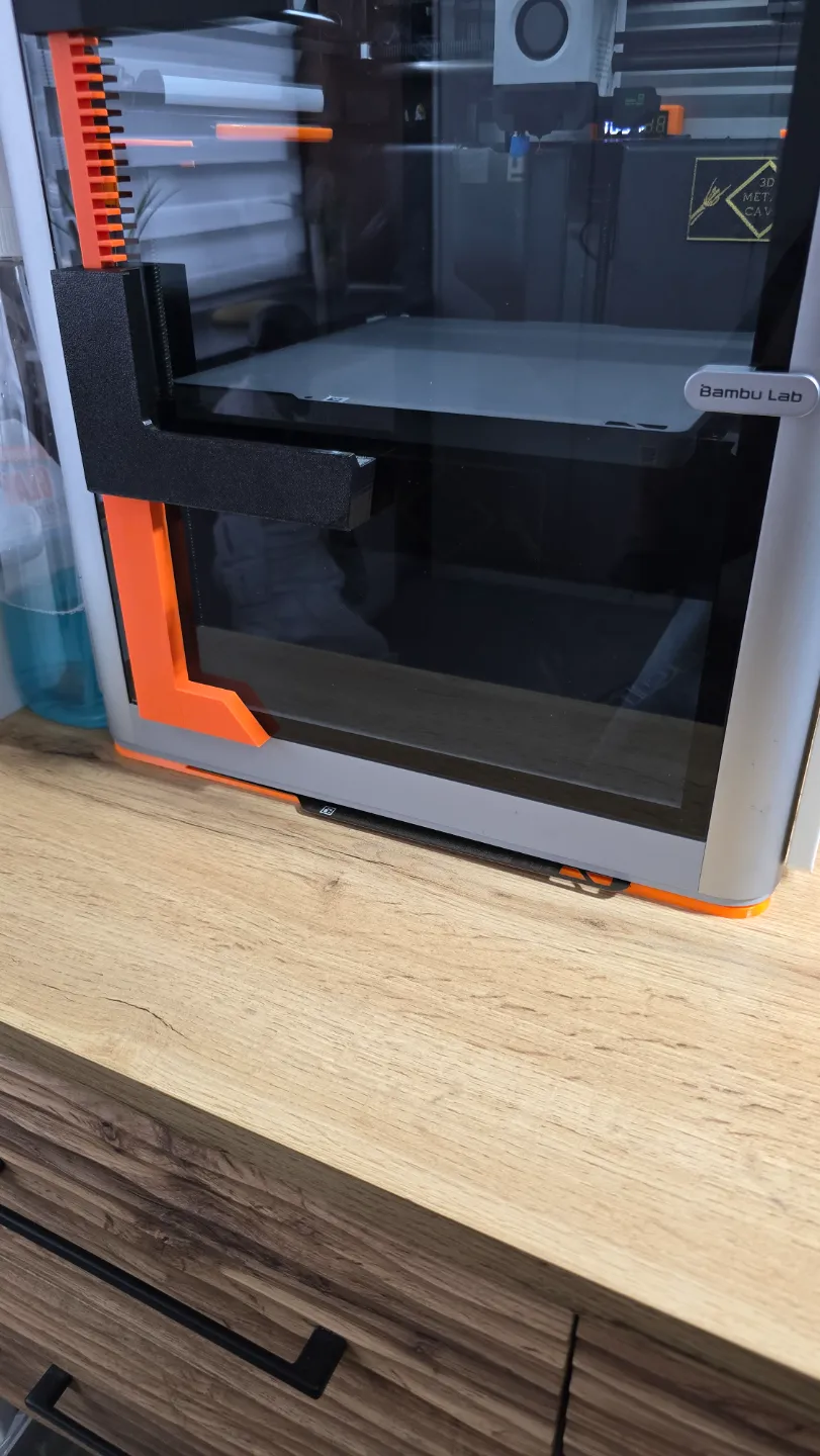 Bambu Lab X1 , P1 under Printer Build Plate Holder by 3DMetalCave ...