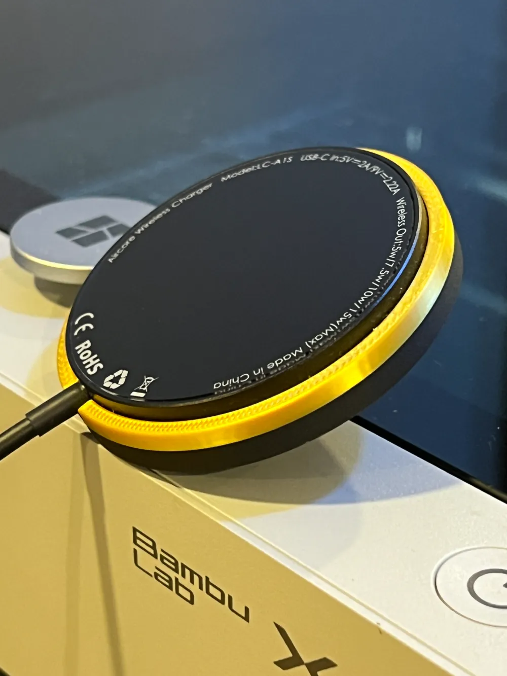 HSW Magsafe Aukey USB Charger Mount by tiredjohn - MakerWorld