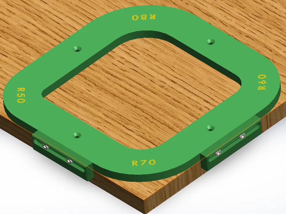 Radius / Rounding Jig - Square by Tedo_K - MakerWorld