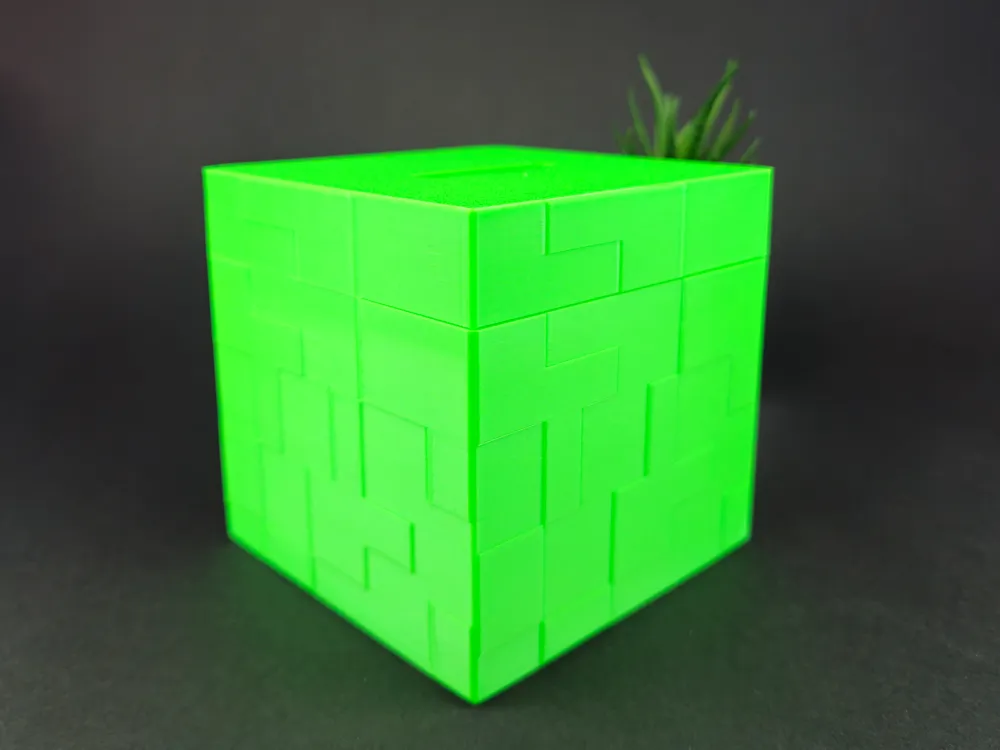 Minecraft Creeper 3D Piggy Bank (No AMS Needed) - Free 3D Print Model ...