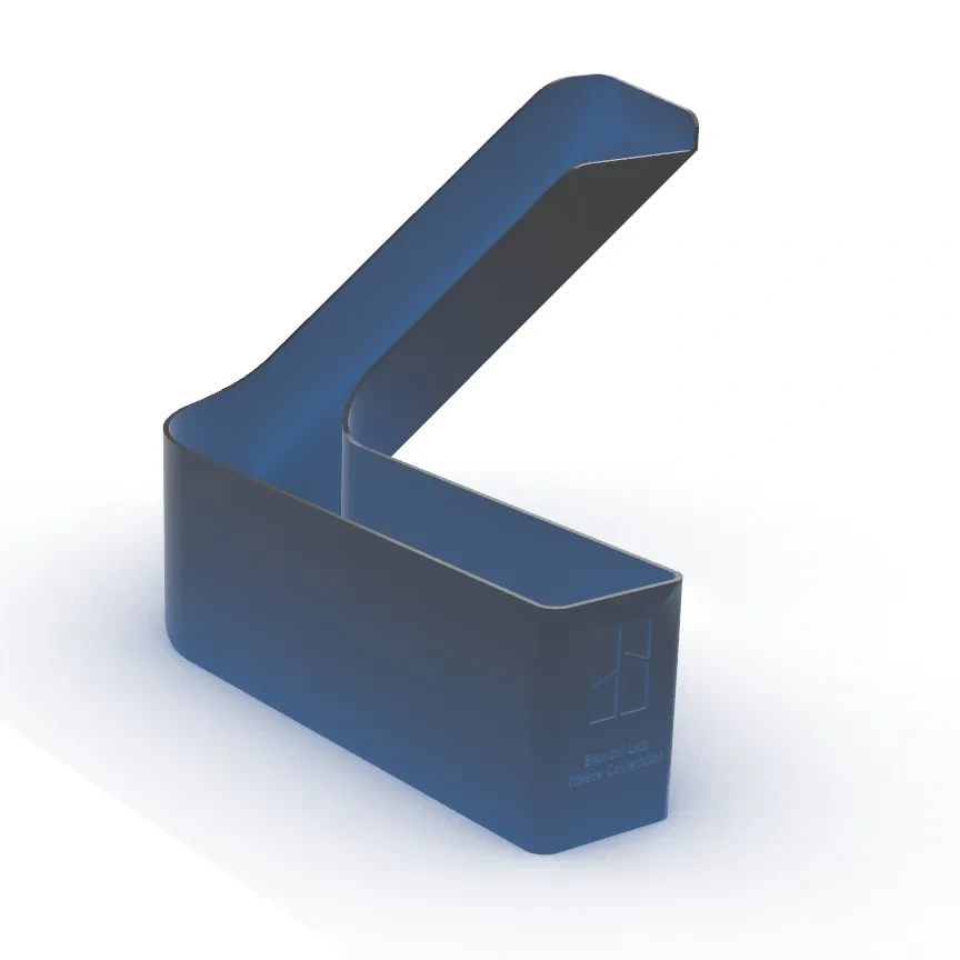 Bambu accessories P1S waste bin Bamboo poop chute by ChinninDesign ...