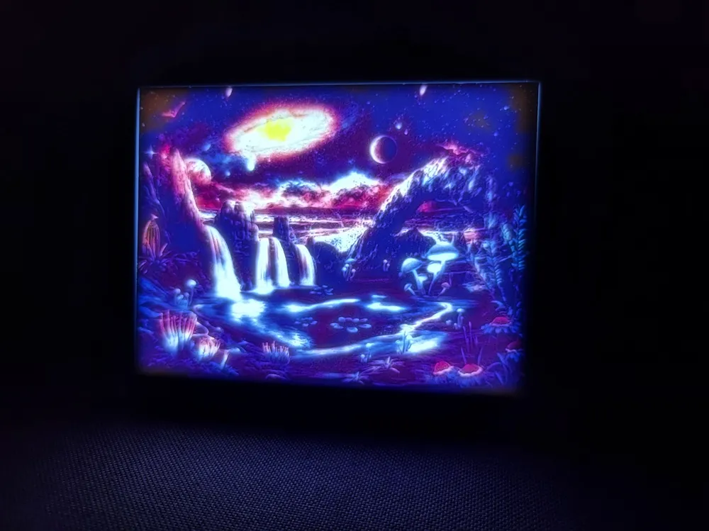 Alien planet CMYK Lithophane by Nic-e-Create - MakerWorld
