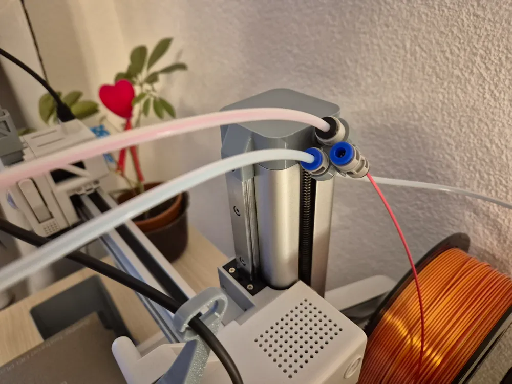 A1 mini PTFE connector snap-on extension - Free 3D Print Model - MakerWorld