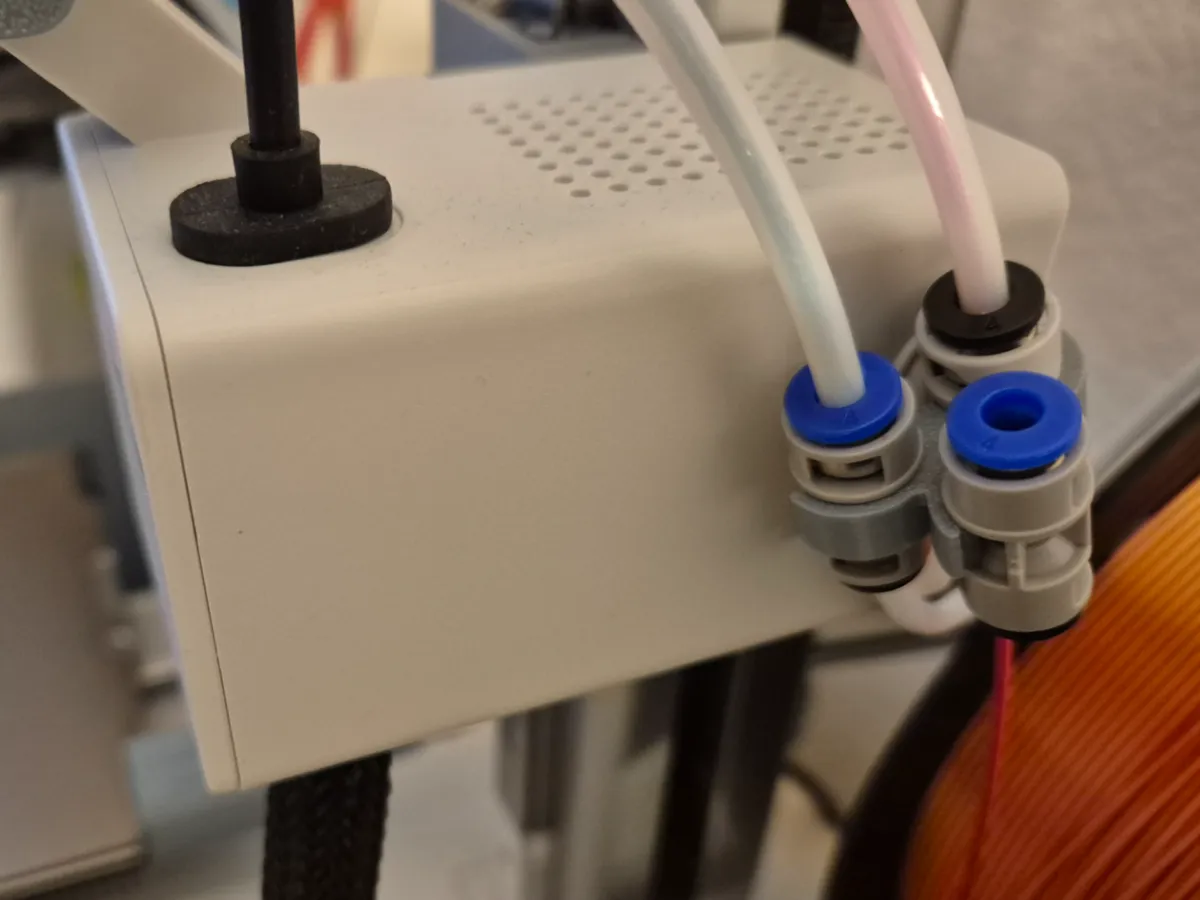 A1 mini PTFE connector snap-on extension - Free 3D Print Model - MakerWorld
