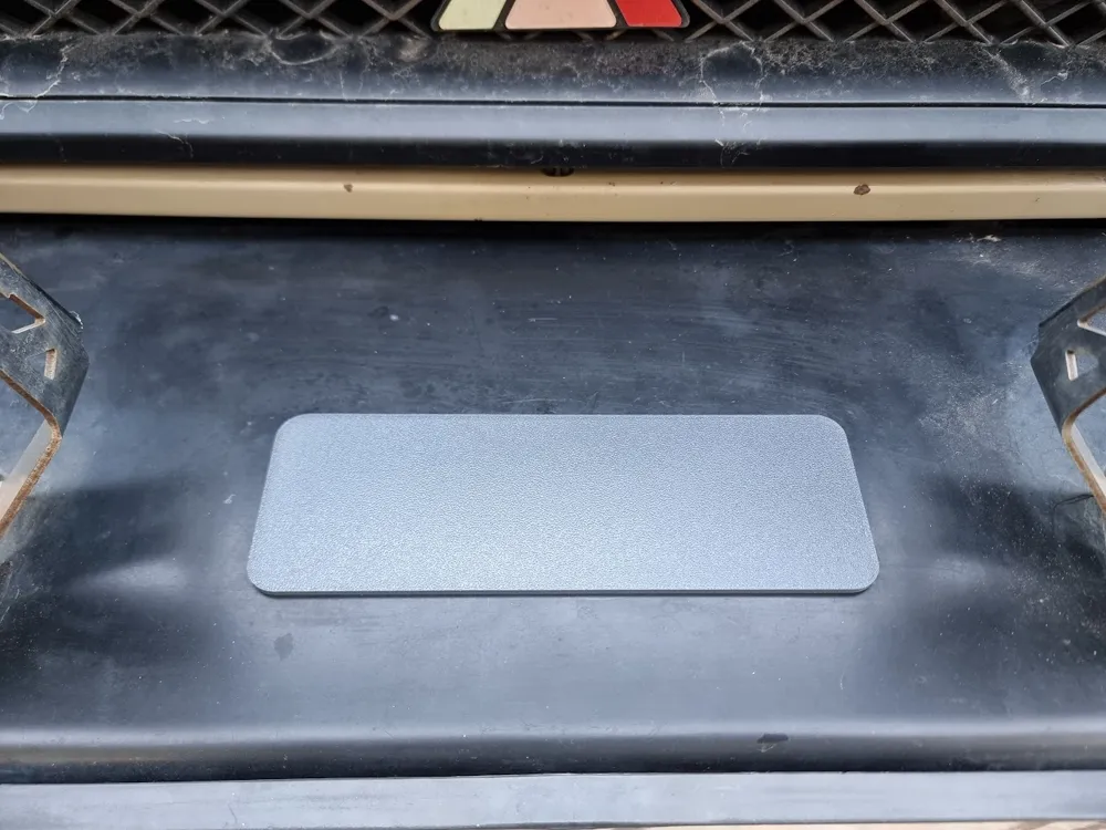 Very basic TJM Bullbar winch access cover - Free 3D Print Model ...