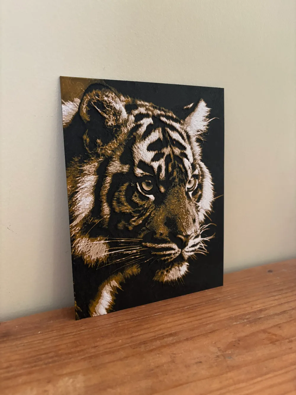 hueforge tiger by Cj 3DPRINT - MakerWorld