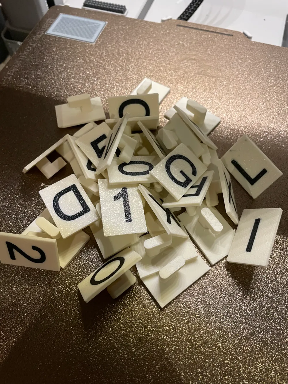 Skadis Letters and numbers for ikea pegboard by Tallrooster - MakerWorld