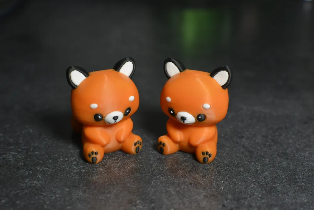 Panda Roux Mignon/Chibi - Modèle d'Impression 3D Gratuit - MakerWorld