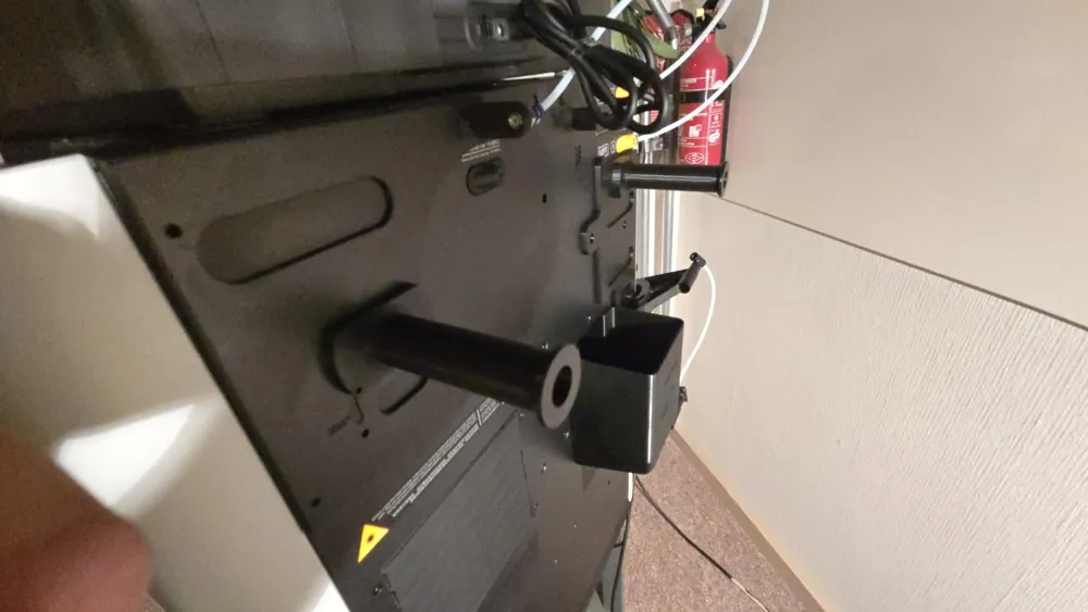 H2D Rear Filament spool Holder non TPU/TPU port by TurboCinqy ...