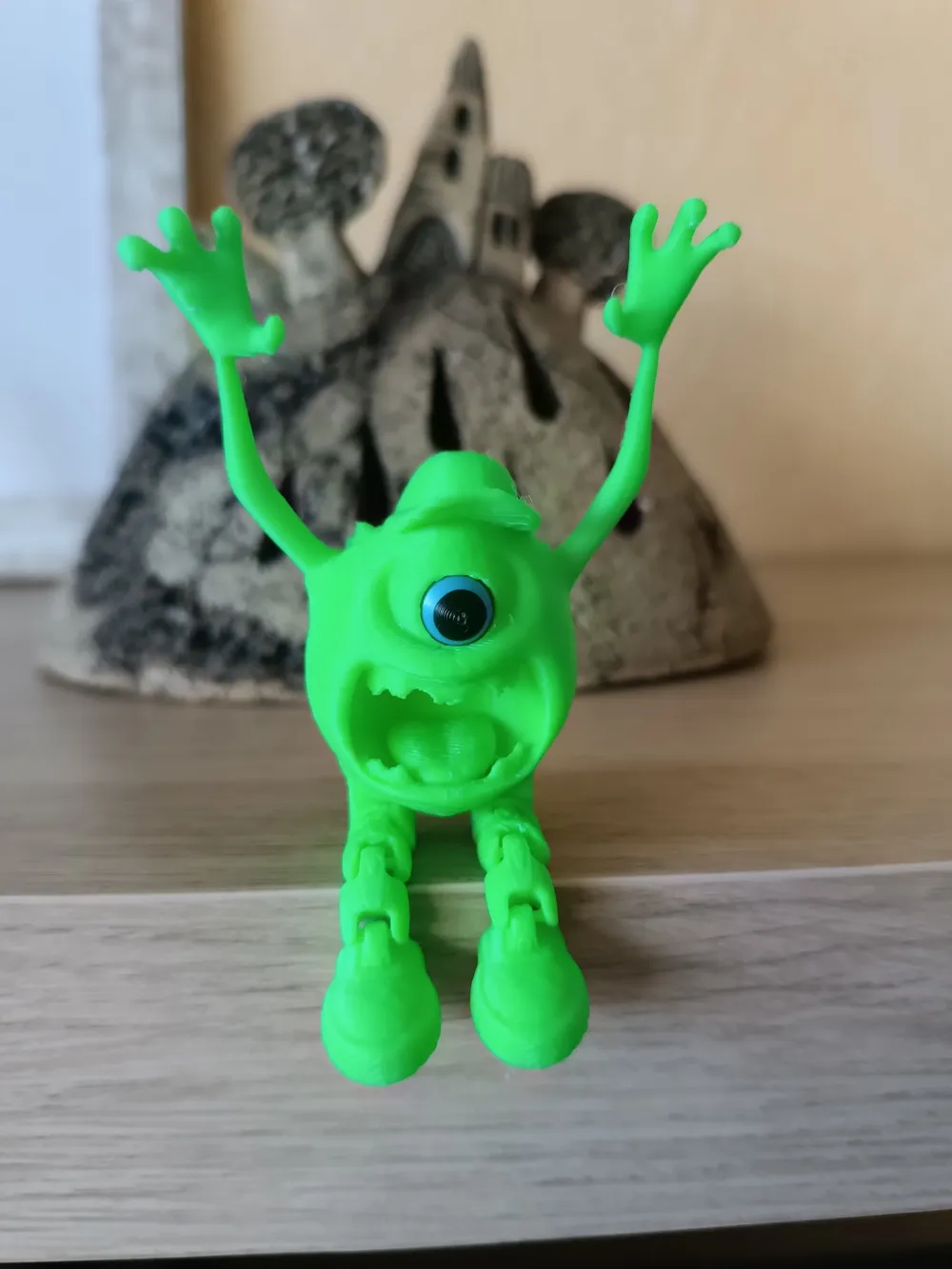 Mike wazowski Monsters, Inc. by Frydexbonaparte MakerWorld: Download ...