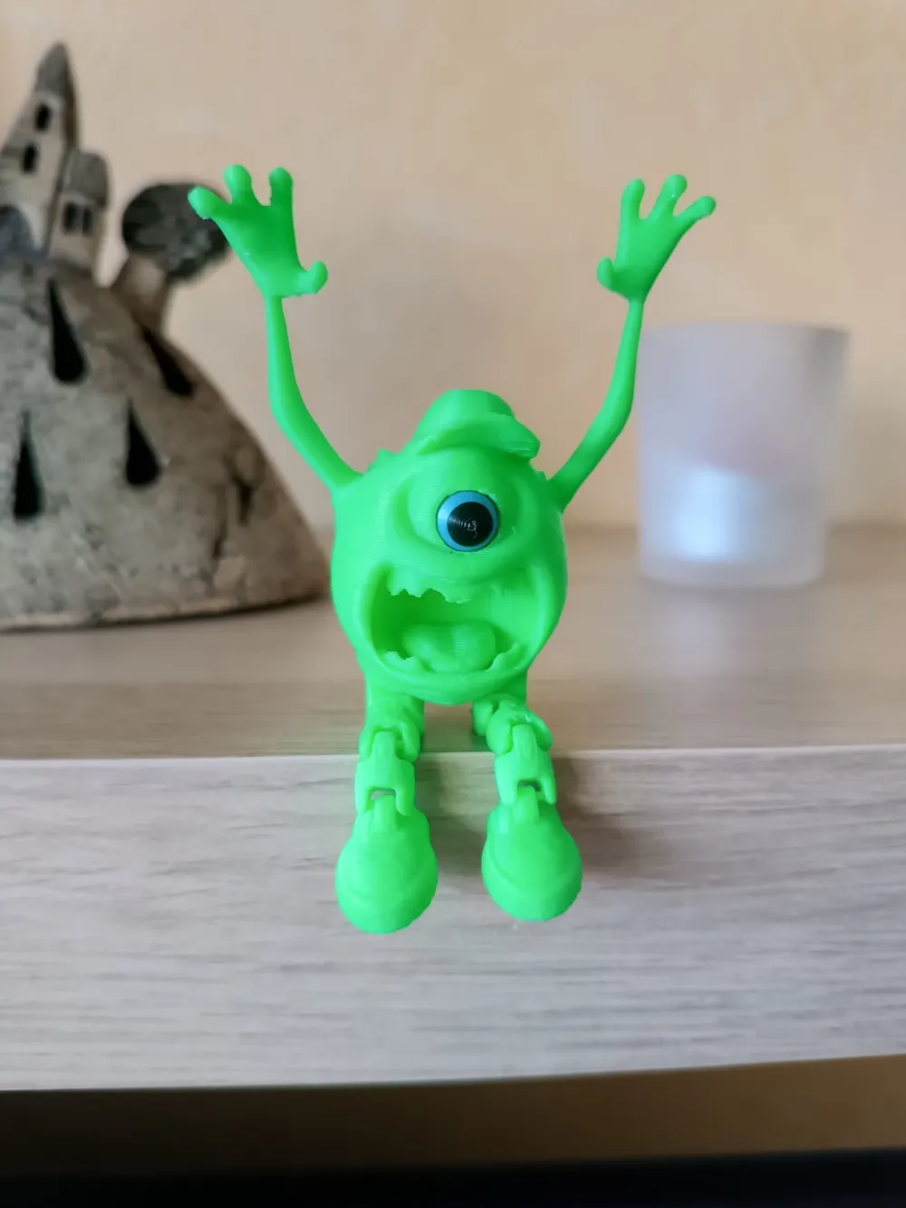 Mike wazowski Monsters, Inc. by Frydexbonaparte MakerWorld: Download ...