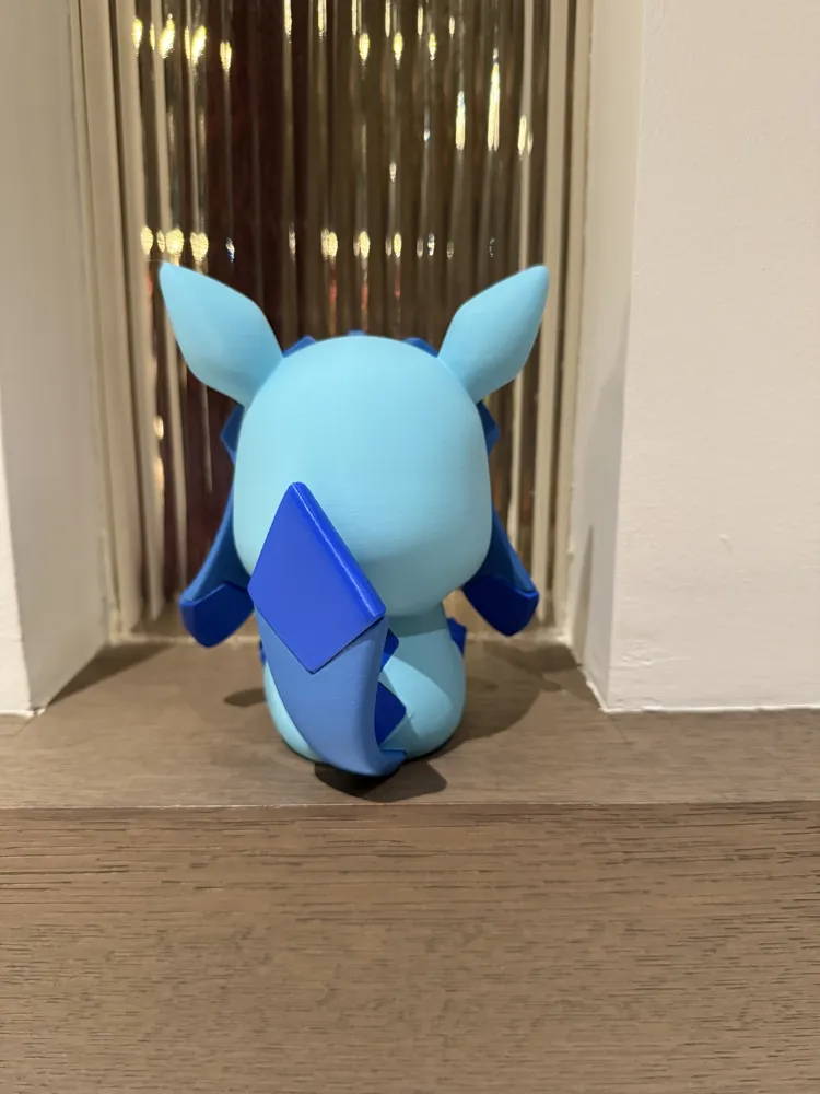 Glaceon Multicolor Separated Print - Free 3D Print Model - MakerWorld