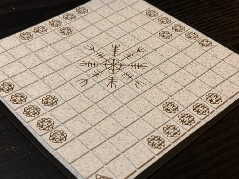 Hnefatafl - Wikinger Schach von Dann - MakerWorld