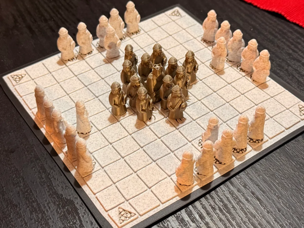 Hnefatafl - Viking Chess - Free 3D Print Model - MakerWorld