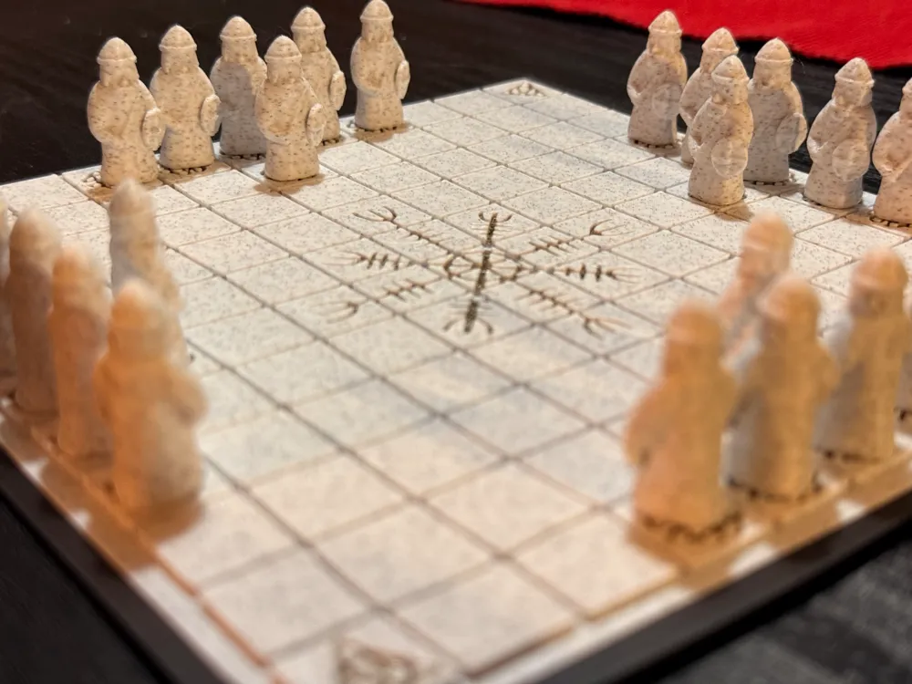 Hnefatafl - Wikinger Schach von Dann - MakerWorld