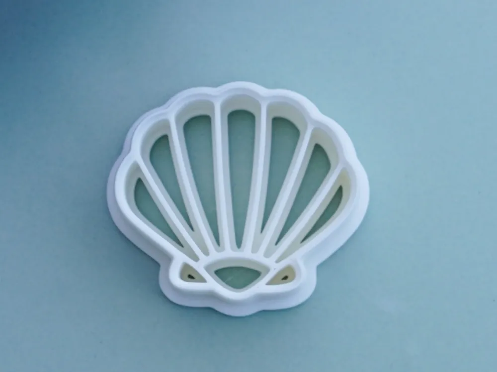 Clay Cutter Sea Shell For Earrings Necklaces by Bogdan MakerWorld: Download Free 3D Models