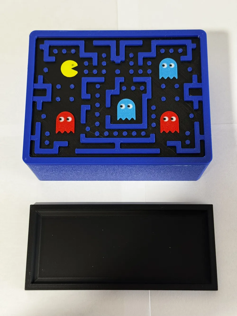 Pac-Man Arcade Desk Organizer | Portapenne Pac-Man - Free 3D Print ...