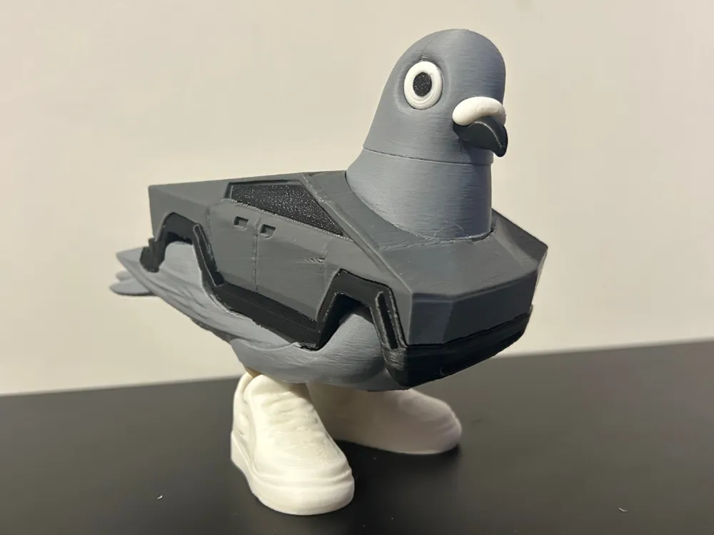 Articulated toy Pigeon Car by Dano98 MakerWorld: Download Free 3D Models