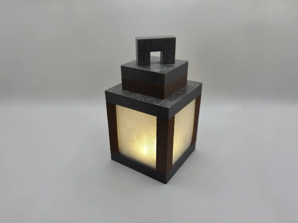 Minecraft lantern - realistic look by RoaryLabs MakerWorld: Download ...
