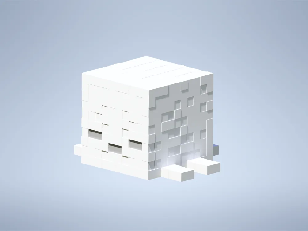 Dried Ghast Minecraft by Arc3D MakerWorld: Download Free 3D Models