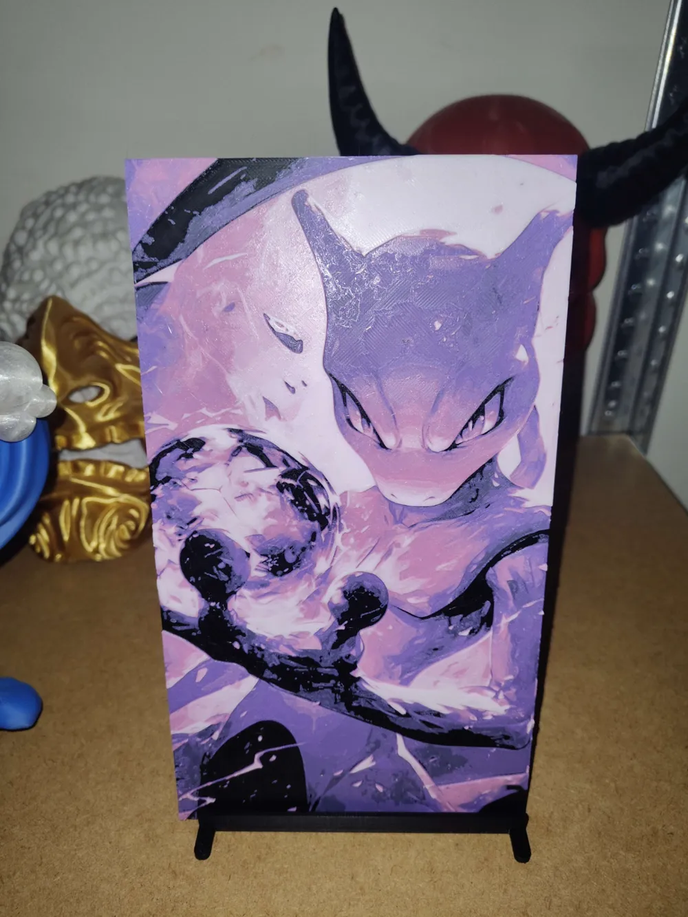 mewtwo hueforge by OPE.3D MakerWorld: Download Free 3D Models