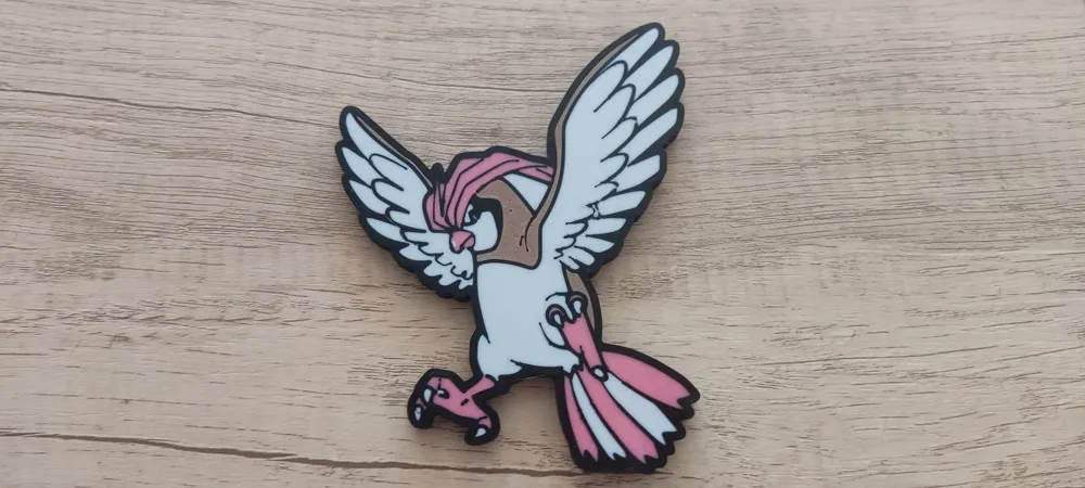 Pidgeotto Wall Art - Free 3D Print Model - MakerWorld