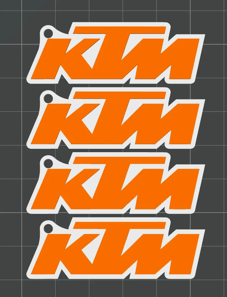 KTM keychain by Niccolò - MakerWorld