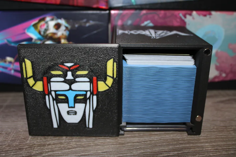 MTG EDH Commander Showcase Deck Box - Voltron - Free 3D Print Model ...