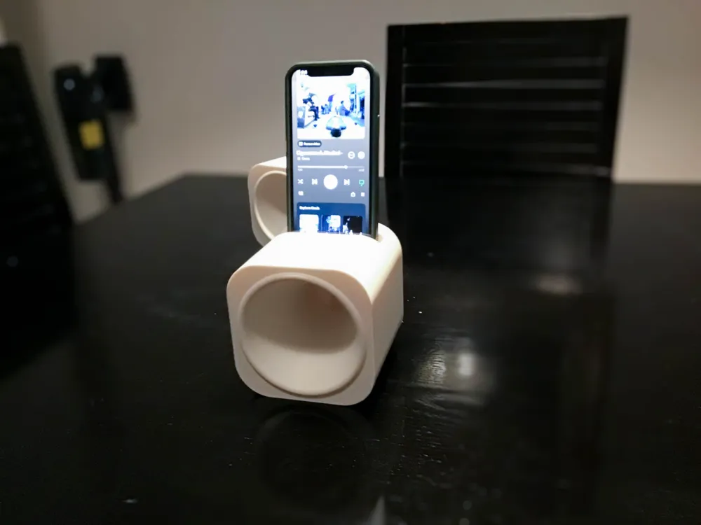 3D-Printed Acoustic Amplifier – Sleek & Powerful! by Locar MakerWorld ...