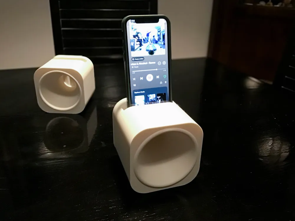 3D-Printed Acoustic Amplifier – Sleek & Powerful! by Locar - MakerWorld