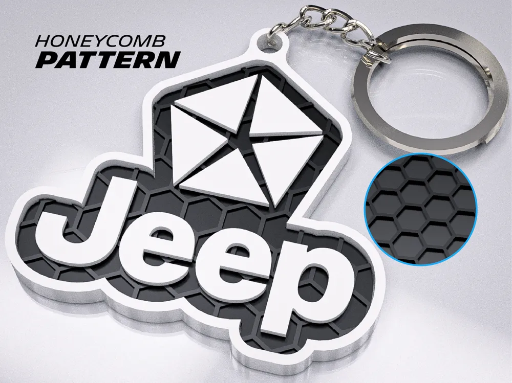 Jeep Keychain by Krystian3D MakerWorld: Download Free 3D Models