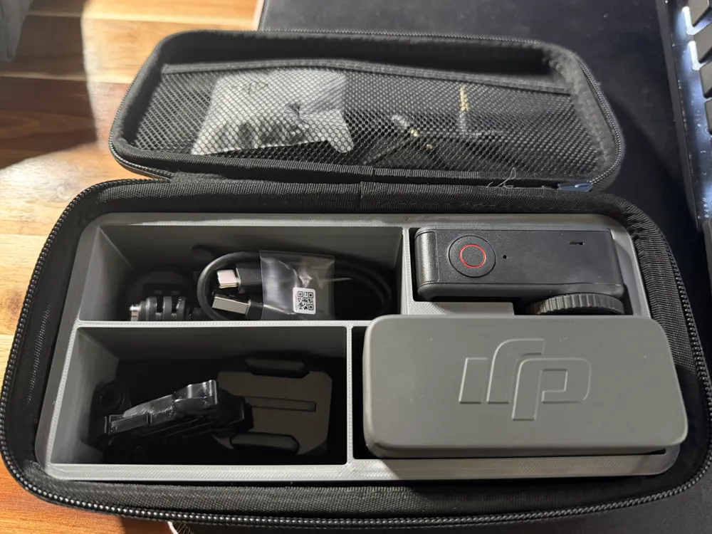 Divider GoPro Case Designed for DJI Osmo Action 6 - Free 3D Print Model ...