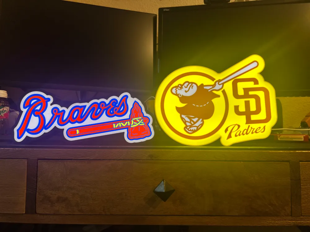 San Diego Padres Lightbox by SCprintdustries - MakerWorld