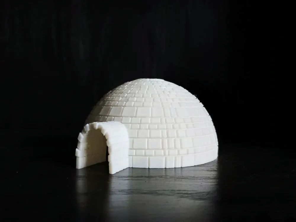 Igloo by Q 3D Design MakerWorld: Download Free 3D Models