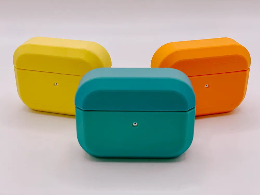 Flat-Edged AirPods Pro (2) Case - Free 3D Print Model - MakerWorld