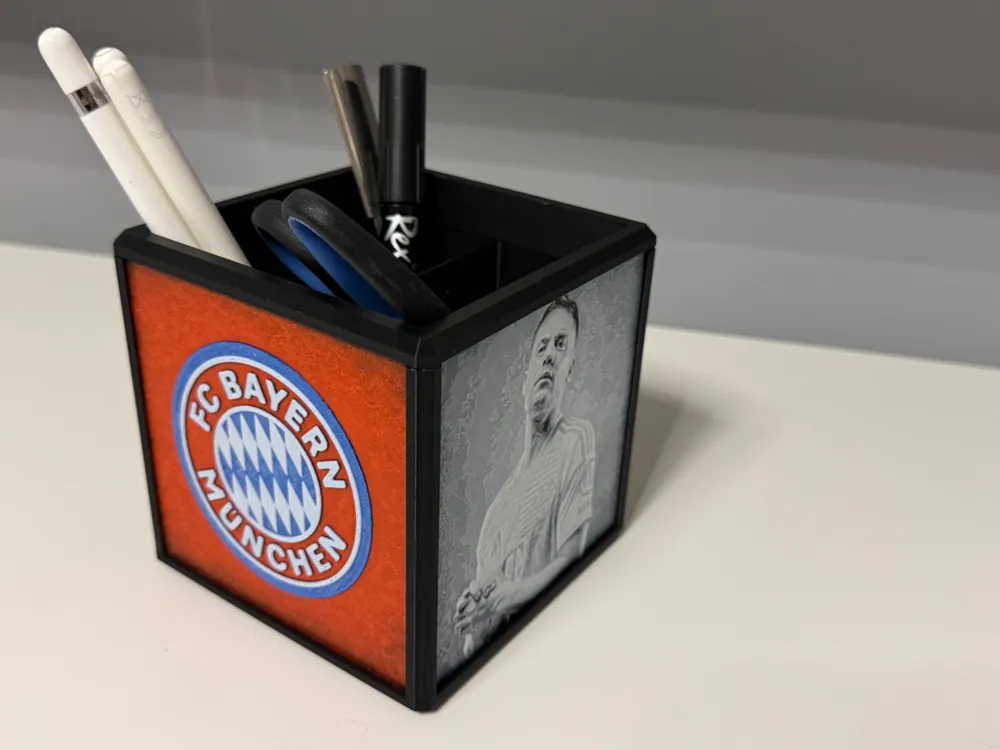 Piggy Bank / Tool Box FC Bayern Munich by cP3DMakerWorld: Download Free ...